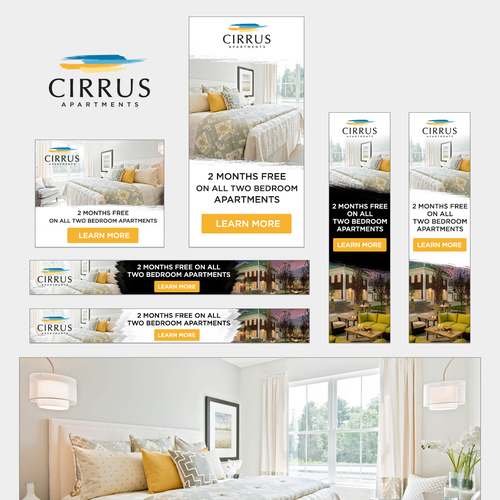 Designs | Lux Apartment Banner Ad Contest | Banner ad contest