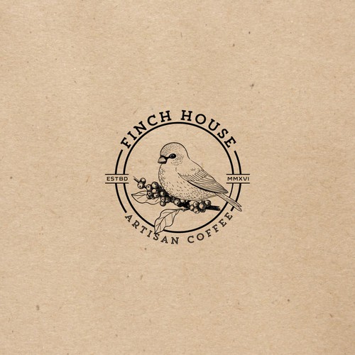 Create a captivating logo for small batch specialty coffee roaster ...