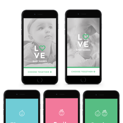 Baby Name App | App design contest