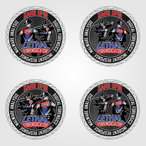 Cyber Forensics - Challenge Coin Design | Illustration or graphics contest