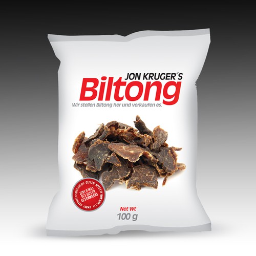 JON KRUGER´S Biltong - PRODUCT LABEL WANTED | Product label contest