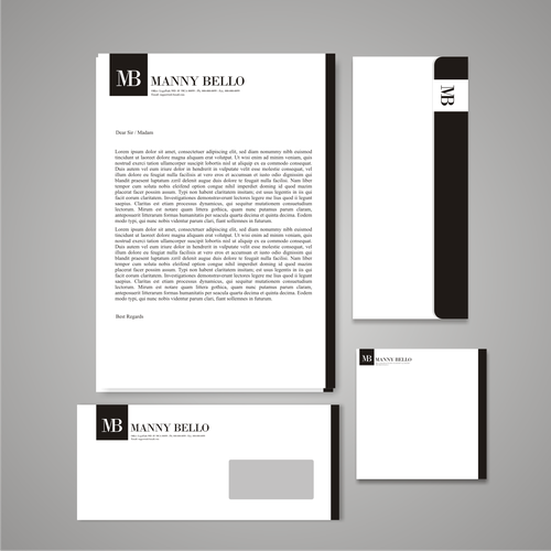Letter Head design for major CEO | Stationery contest
