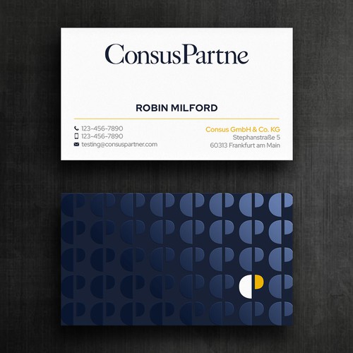 Designs | Slightly edgy business card with existing logo, font and ...