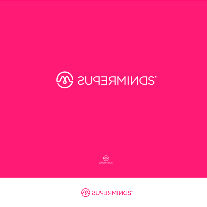 Create a fun and creative logo for SUPERMINDS that speaks to the ...
