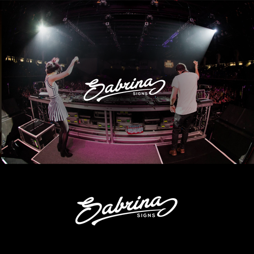 Logo for - DJ, EDM, Pop Artist - Sabrina Signs | Logo design contest