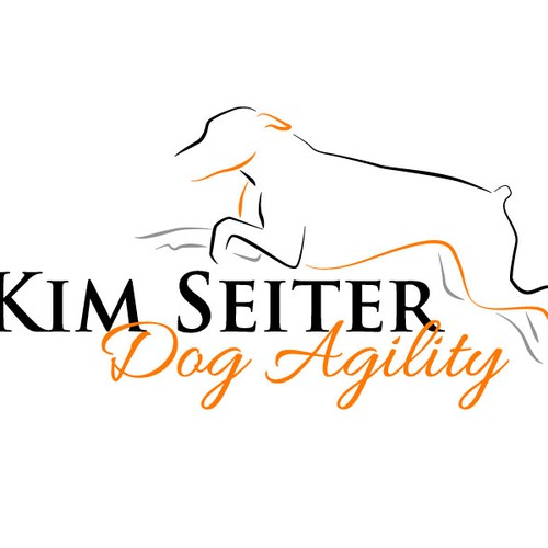 Competition dog agility instructor logo for high-end dog training ...
