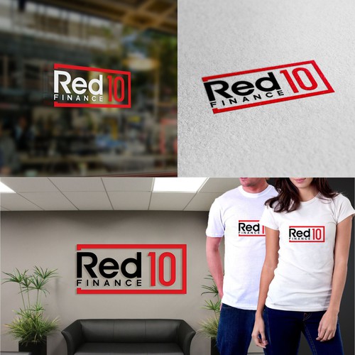 Looking for a finance company professional logo - RED TEN FINANCE ...