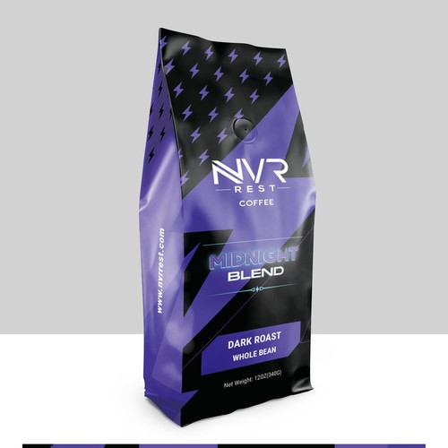 Designs | Modern Coffee Bag Design - NVR REST Coffee Co. | Product ...