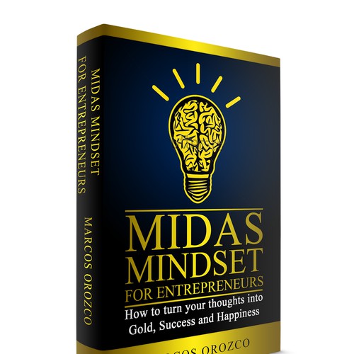 Designs | Golden Mindset | Book cover contest