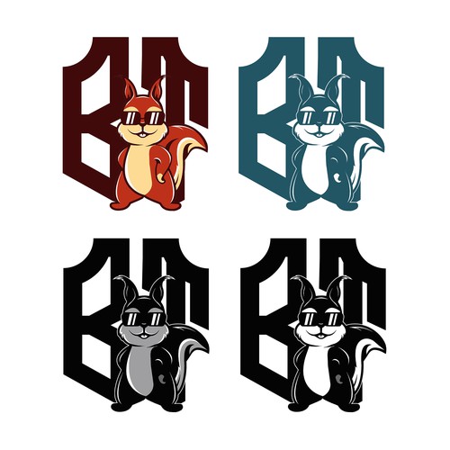 Designs | Sleek logo for snarky, a-hole squirrel's trail treat | Logo ...