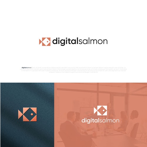 Designs | Digital Salmon looking for its Logo! | Logo design contest