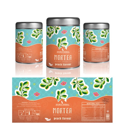 Designs | Unique Label Artwork for Moringa Tea that will Pop on the ...