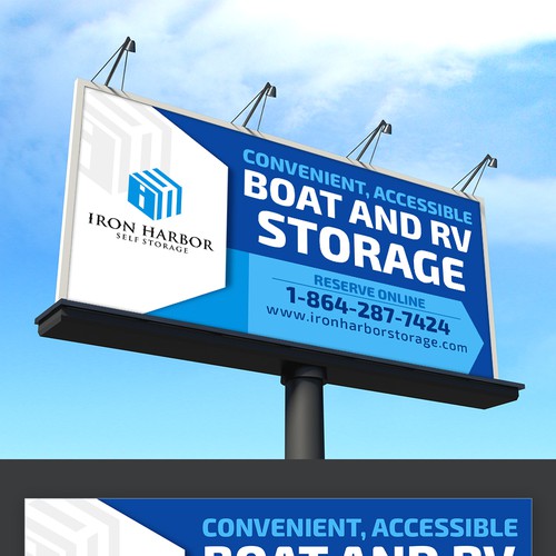 Road Side Billboard/sign for self storage | Signage contest