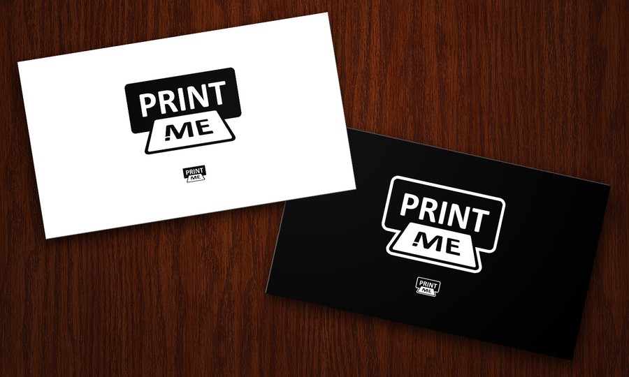 PRINT.ME! A logo for printer friendly website print.me | Logo design ...