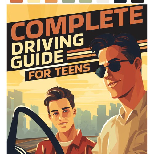 Designs | Driving Guide For Teens Book Cover | Book cover contest
