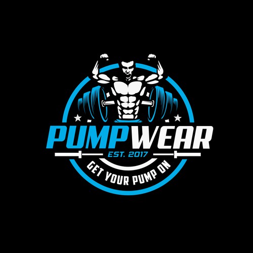 Gym Rate Pump Wear Logo Contest | Logo design contest
