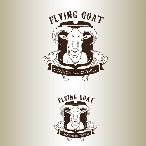 **Flying Goat Tradeworks looking for Vintage/Classic Style** | Logo ...