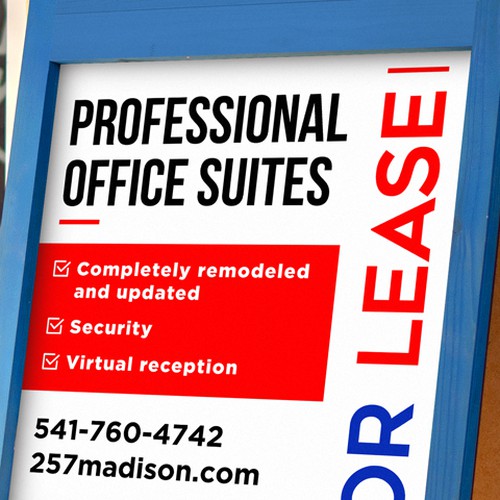 Designs | We need an inspiring For Lease graphic to help lease an ...