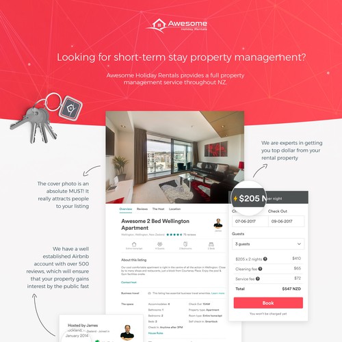 Property Management - Custom Landing Page Design Needed! | Landing page ...