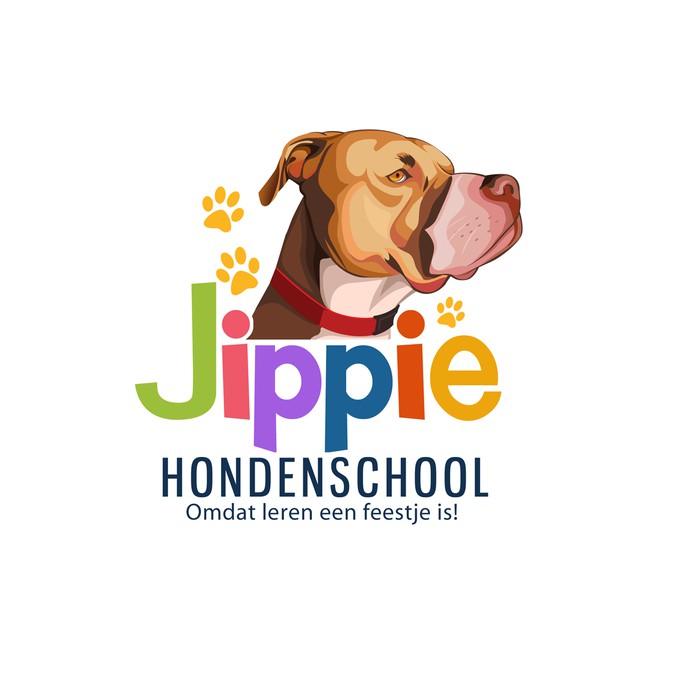 Logo met avatar voor honden school | Logo & brand identity pack contest