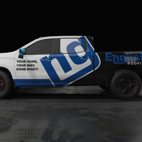 Designs | Eye catching yet simple truck and trailer wrap to promote our ...