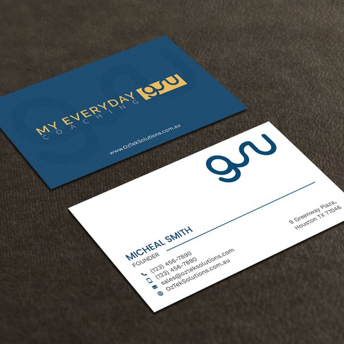 Create a card that shows the "Guru" in every geek! | Business card contest