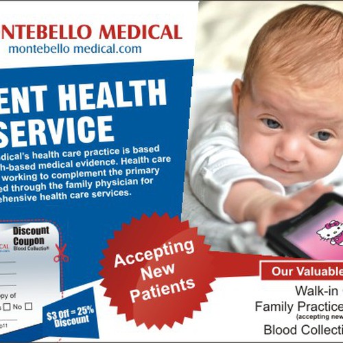 Designs | Eye Catching Advertising Insert for a Medical Clinic | Other ...