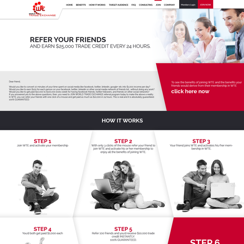 Designs | Design A Sub Web Page For An Existing Website | Landing page ...
