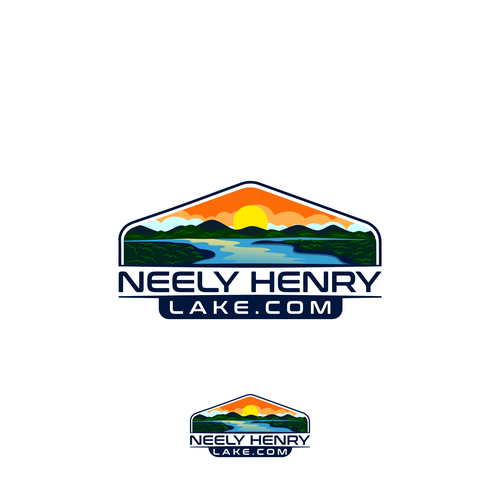 Designs | Neely Henry Lake.com Logo that's attractive about lake living ...