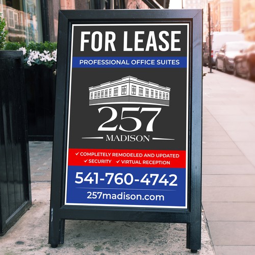 Designs | We need an inspiring For Lease graphic to help lease an ...