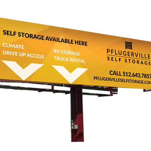 Self Storage Billboard - Central Texas | Signage contest