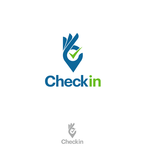 Logo for Checkin app. | Logo design contest