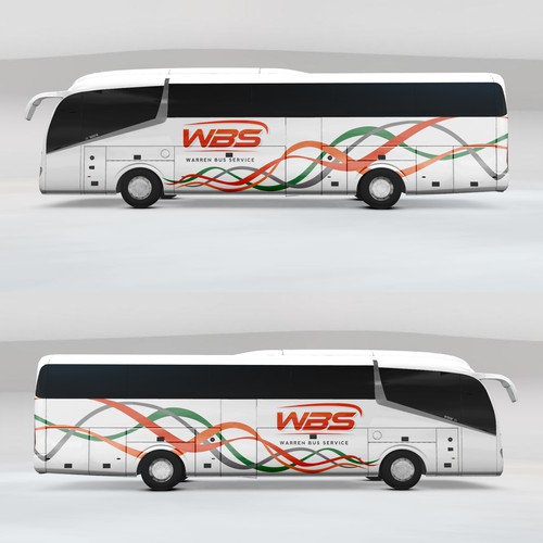 Designs | Charter Bus Graphics Incorporating Company Logo Competition ...
