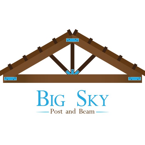 Big Sky Post and Beam needs a new logo | Logo design contest