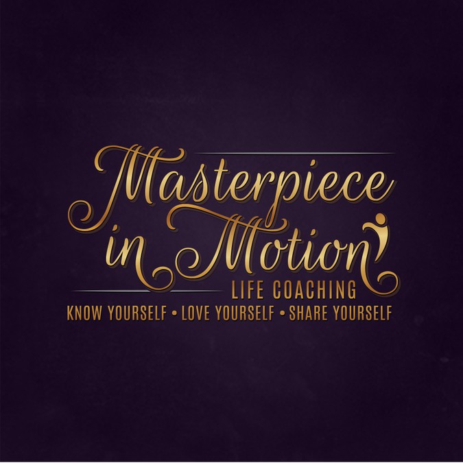 vintage classic simple logo for Masterpiece in Motion Life Coaching ...