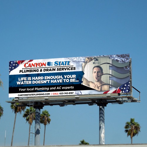 Designs | Fun Billboard Project For Plumbing Company! ~ Get Creative ...