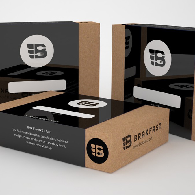 Breakfast Delivery Box & Sleeve Design. | Product packaging contest