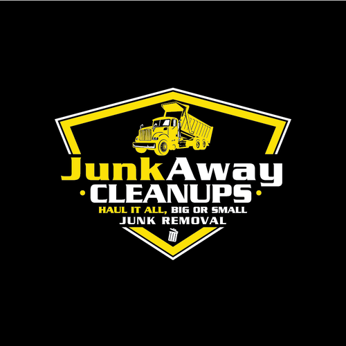 Designs | Modern Junk removal logo, badge style, both original example ...