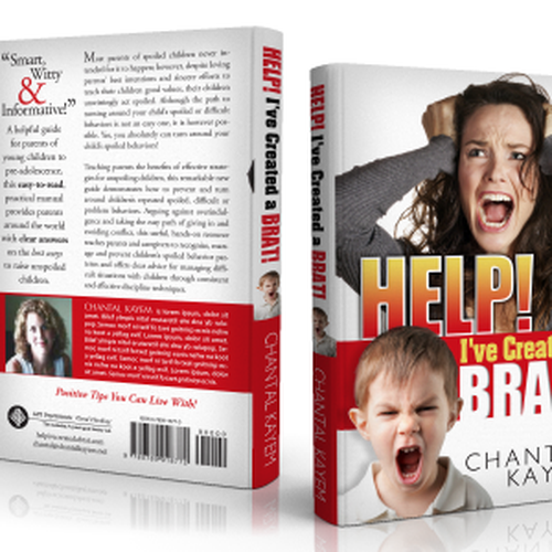 Designs | Create a capturing book cover for "Help! I've Created a Brat ...