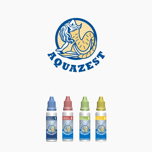 Creat a cool and strong design for Aquazest round 2 | Logo design contest