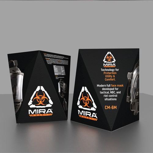 Designs | Premium Packaging for Gas Mask Tactical Product | Product ...