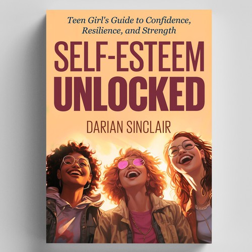 Designs | Self-Esteem Unlocked | Book cover contest