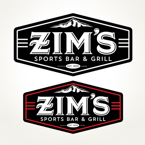Designs | Modernized, bad ass logo for a small town sports bar! | Logo ...
