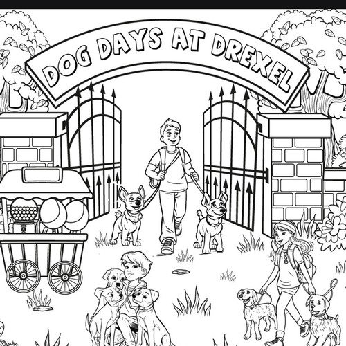 Designs | Coloring book style mural | Other art or illustration contest