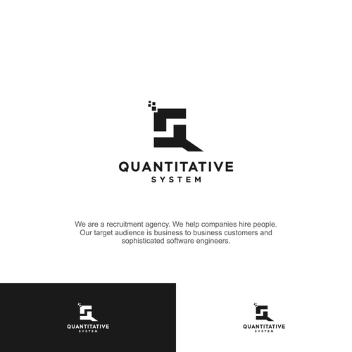 Reinvent Quantitative Systems' tech logo QS | Logo design contest