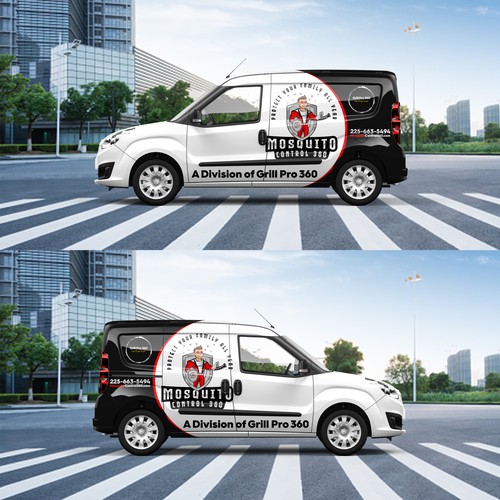 Designs | Cohesive vehicle wrap design for new company division | Car ...