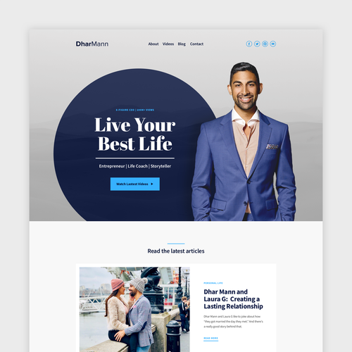 Blog websites - 216+ Best Blog Web Design Ideas 2023 | 99designs