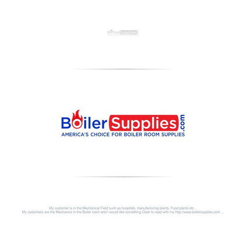 leading site in the Boiler industry needs strong logo !!! | Logo design ...