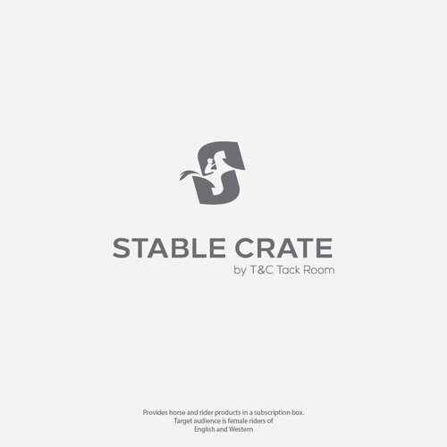 Horse and Rider Subscription Box Logo | Logo design contest