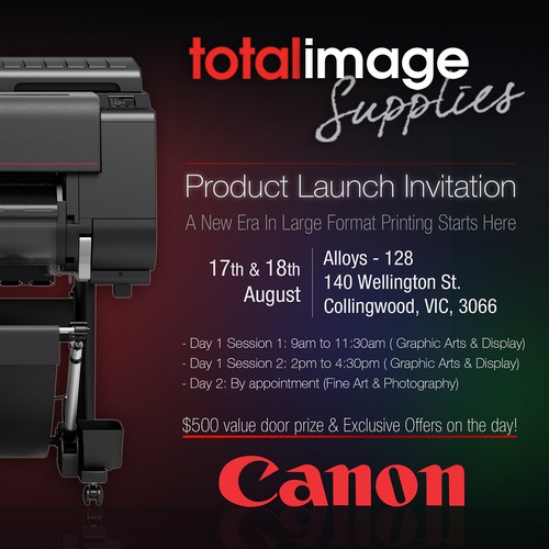 PRO Series Product Launch Invitation | Card or invitation contest